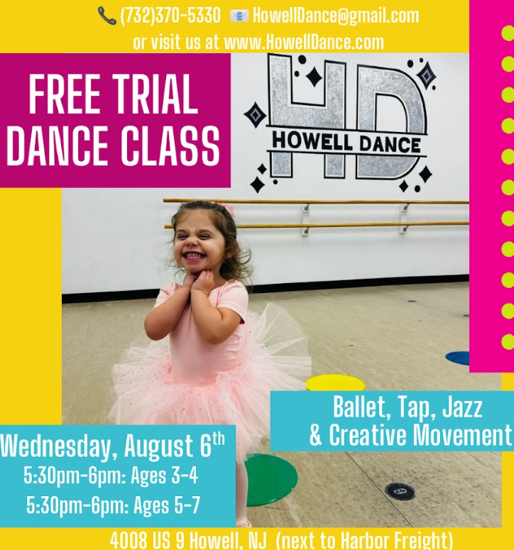 Free Trial Dance Classes - Limited Space Available! - Howell Dance ...